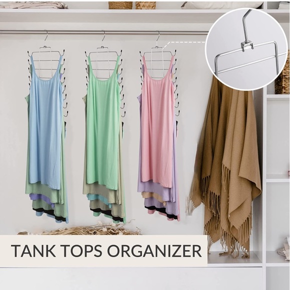 Storage & Organization | Tank Tops Hangersbra Hanger Metal Space Saving ...
